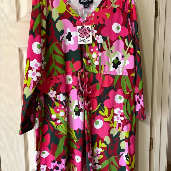 Lesley Evers | Dresses | Nwt Lesley Evers Melanie Floral Dress Xl ...